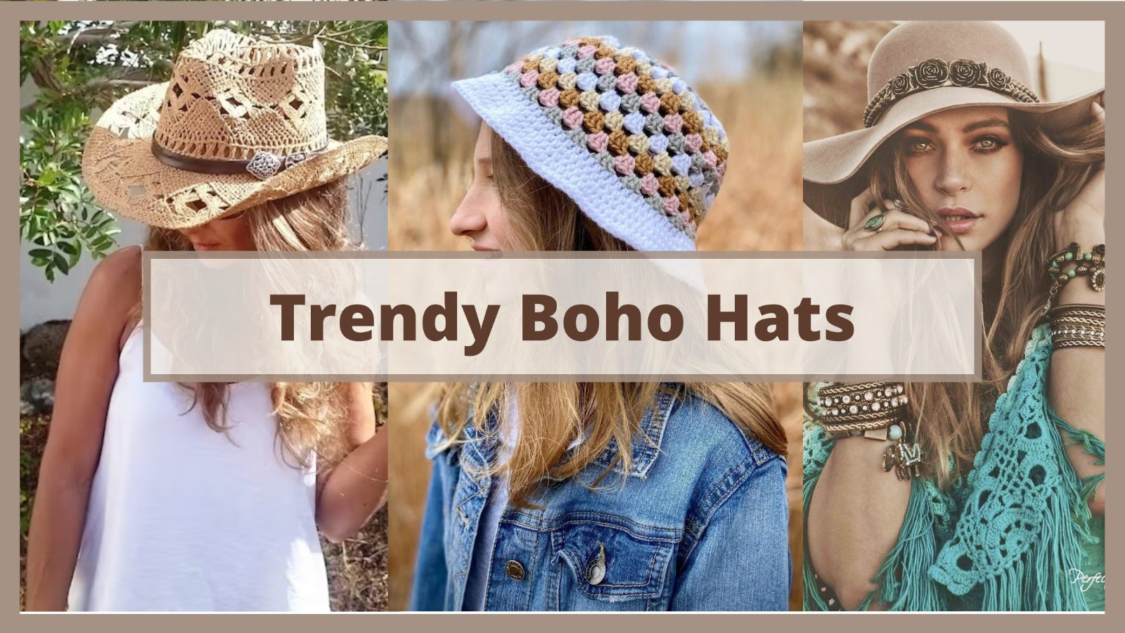 6 Trendy Boho Hats – Bobo Mood