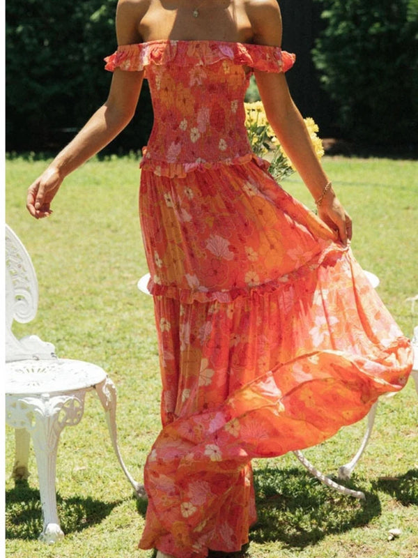 Boho Dress with Floral Print | Boho Mood