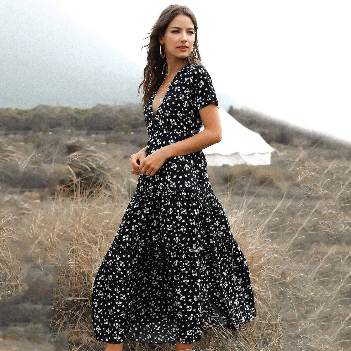 Boho Midi Dress - Boho Mood